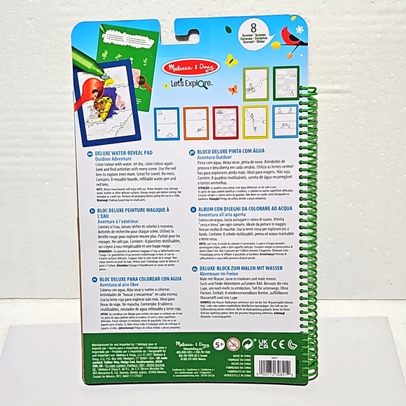 Let's Explore | Toys | Water Wow No Mess Color Book | Poshmark